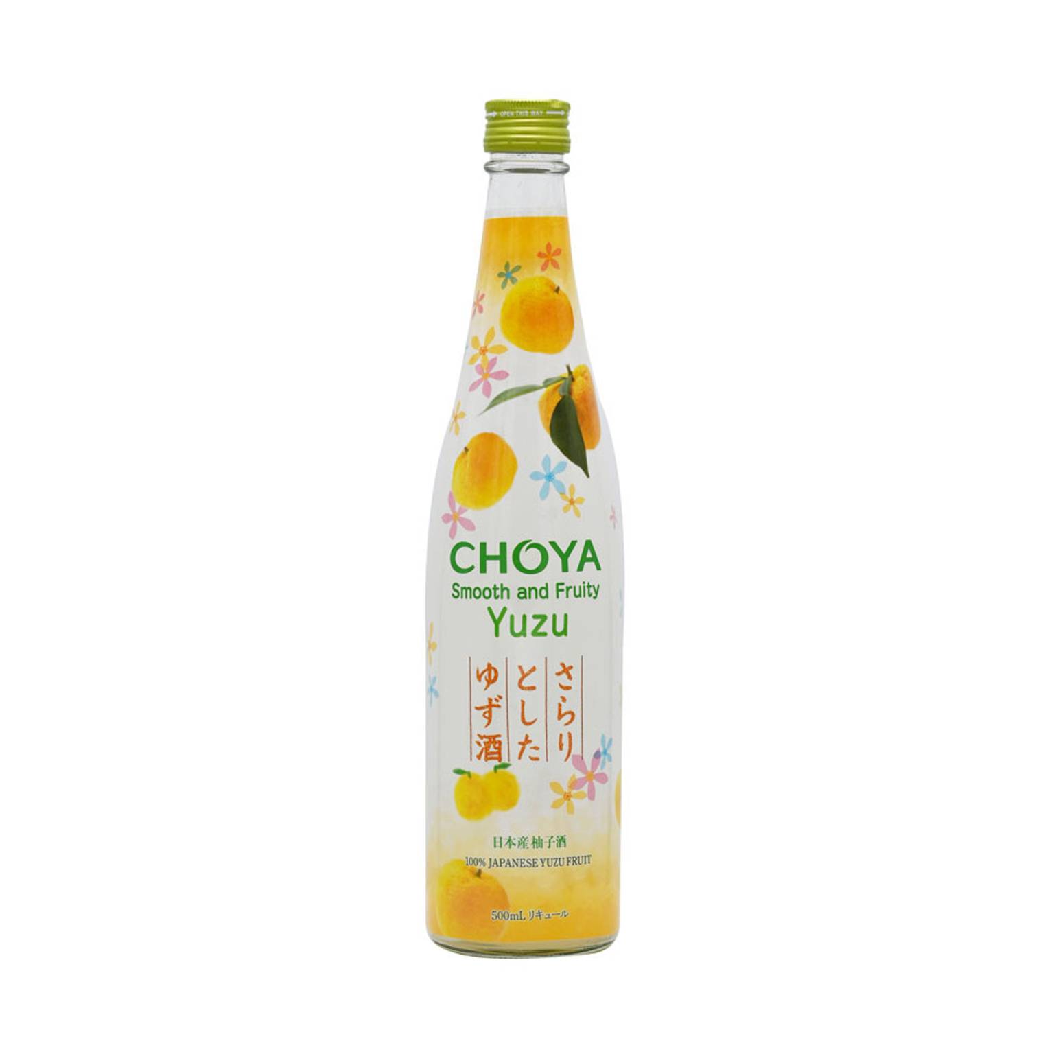 CHOYA Sarari Yuzu Smooth and Fruity 500ml 7.5% - Choya SG
